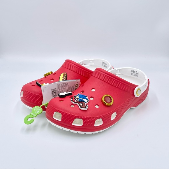 CROCS | Shoes | New Crocs X Sonic The Hedgehog Classic Clog Sega ...
